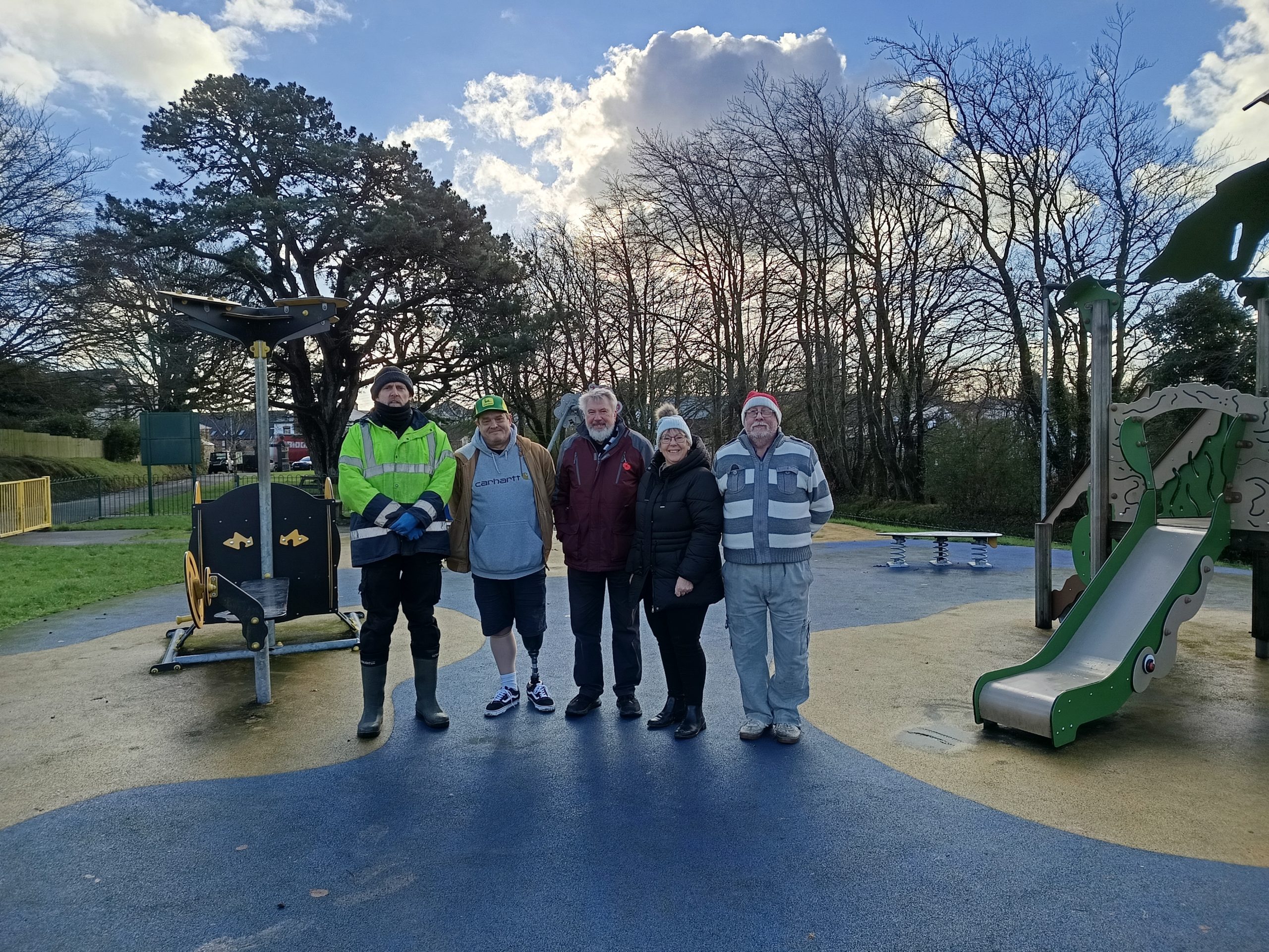 Stanhope Park Site Visit - Holsworthy Town Council
